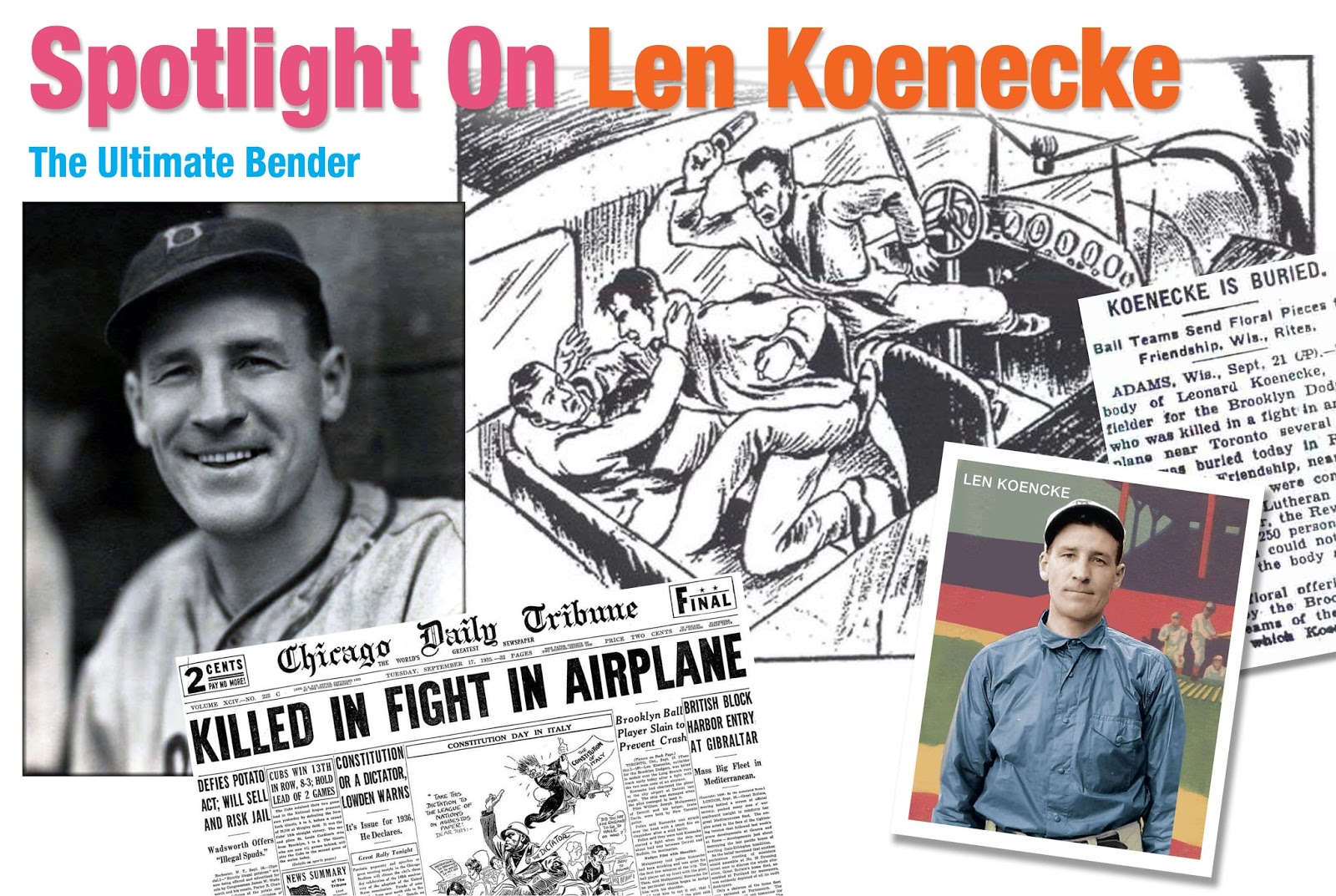 Len Koenecke – Major League Baseball Star | Adams County Historical Society